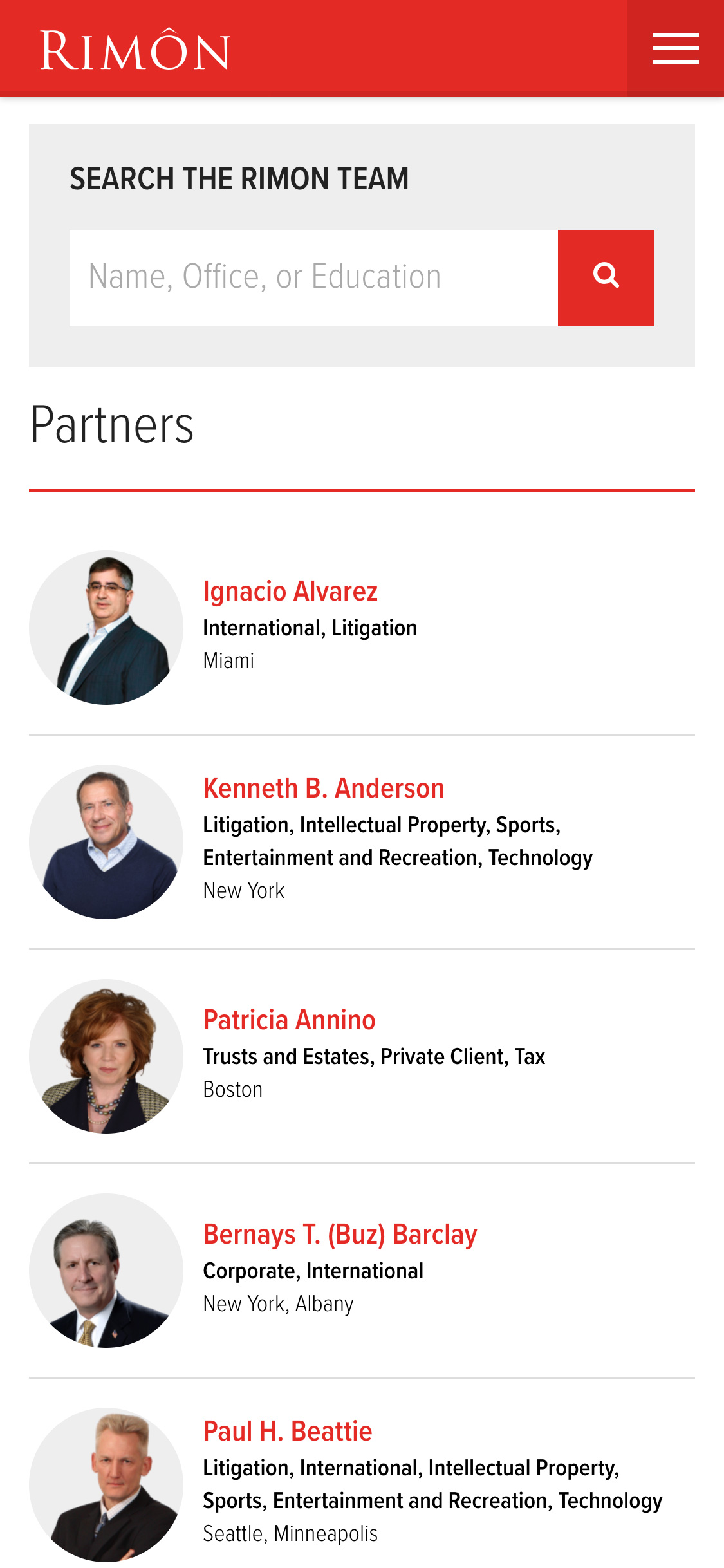 Rimon – Website Design, Development, & Branding – Meta Interactive