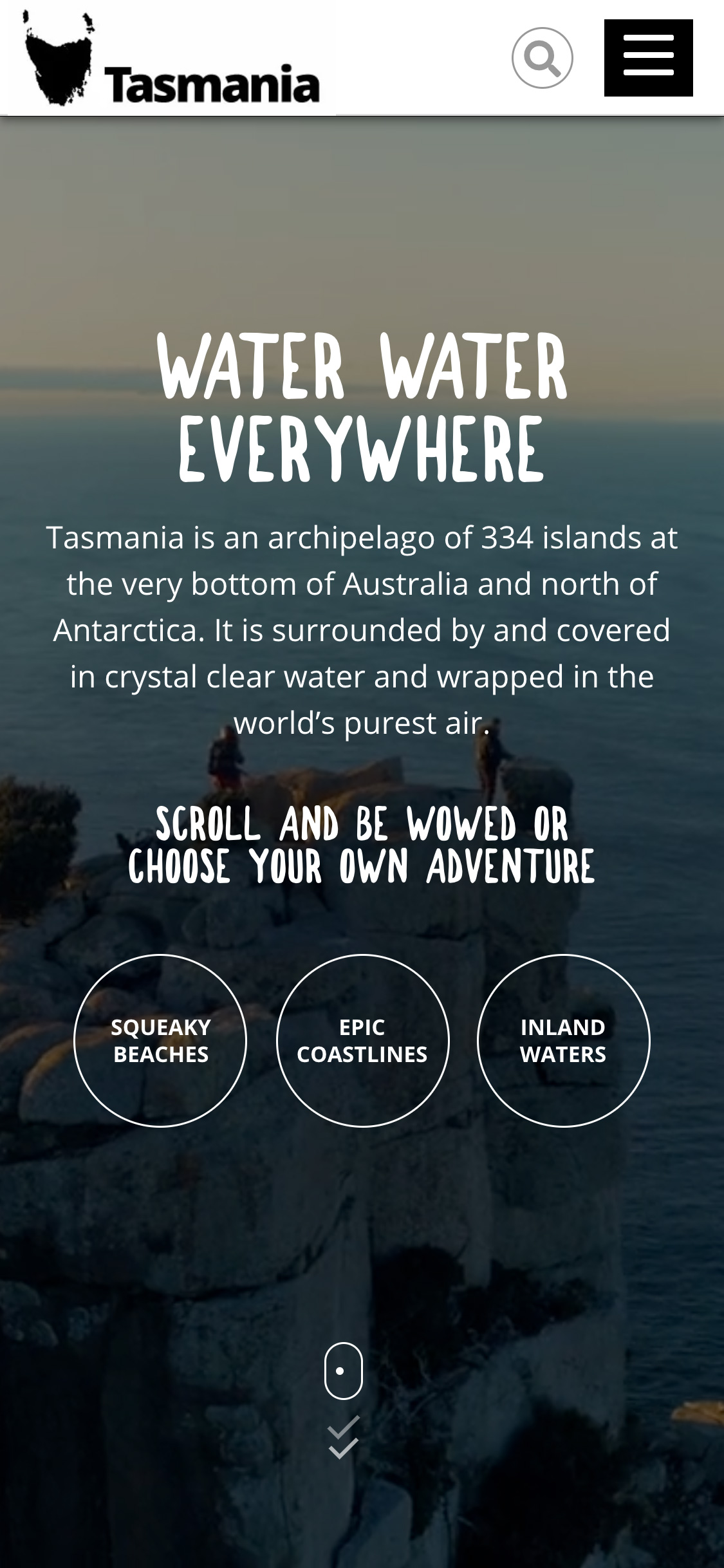 Tasmania – Website Development & Animation – Meta Interactive